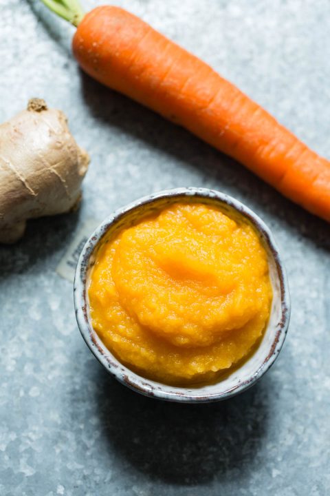 Gulrot, eple og ingefær